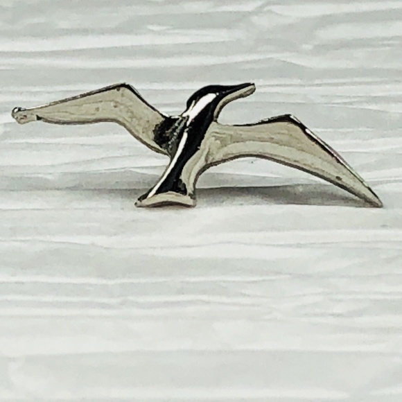 Accessories | Vintage Mens Tie Tack Lapel Pin Silver Bird | Poshmark